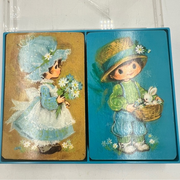 Hallmark | Other | Vintage Hallmark Playing Cards Little People 2 Decks ...